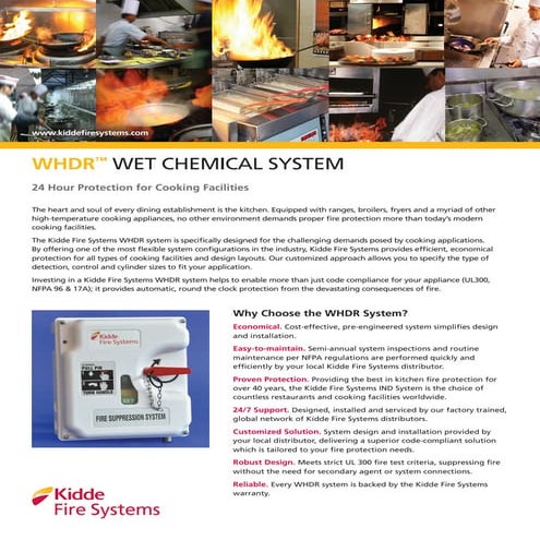 Whdr wet-chemical-fire-system ss-k-202 | PDF