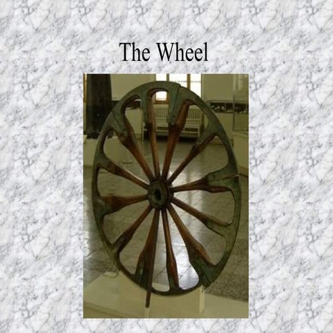 Wheel History by Jabo | PPT