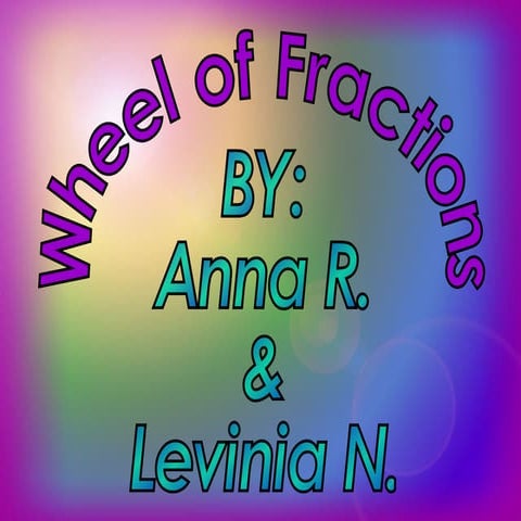Wheel of Fractions | PPT