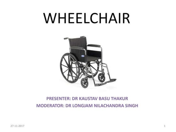 Parts of wheelchair | PPTX