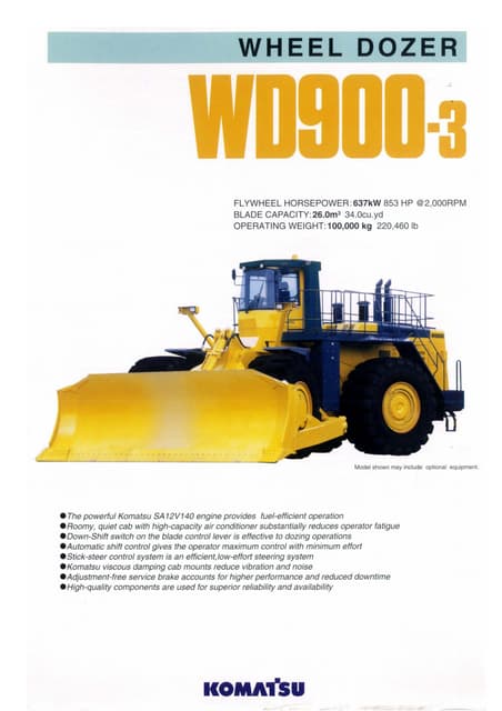 Wheel Dozers - WD500-3 | PDF