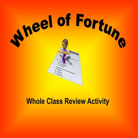 Wheel of fortune | PPT
