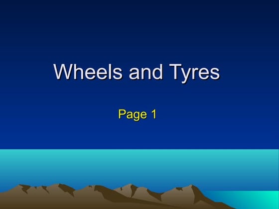 Tips for choosing the right tyre | PDF