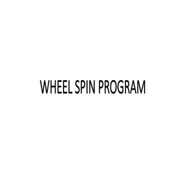 WHEEL SPING PROGRAM FOR SPIRITUAL DEVELOPMENT | PPT