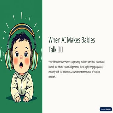 Talking Baby AI Video Generator by Revid AI | PPTX