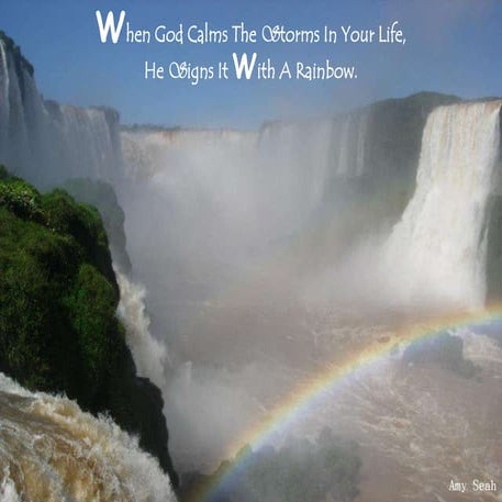 When god calms the storms in your life | PPTX