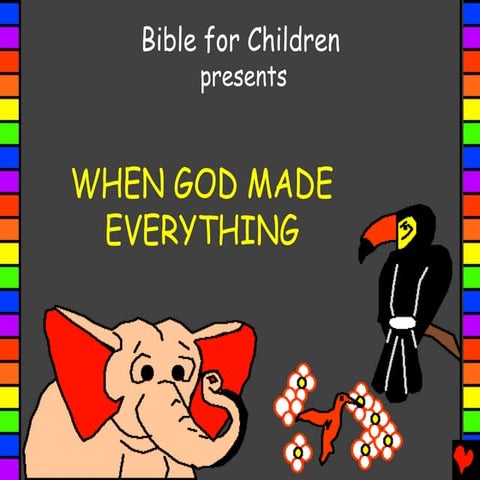 When god made everything english pp | PPT