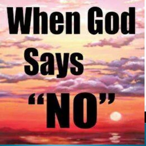When God Says NO | PPTX
