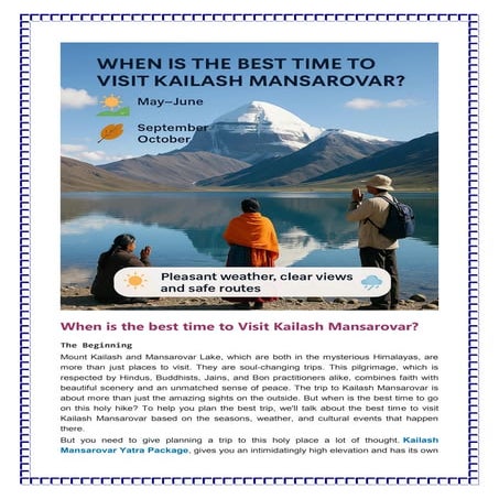 When is the best time to Visit Kailash Mansarovar.pdf