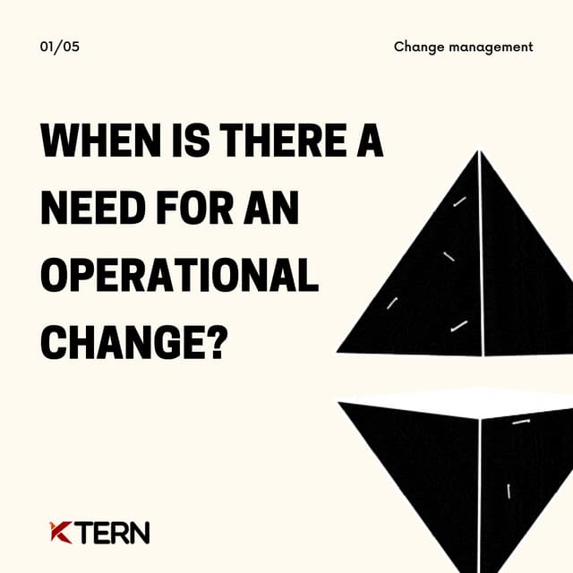 When is there a need for an operational change.pdf