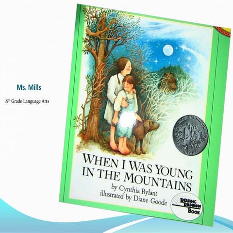 When i was young in the mountains | PPTX