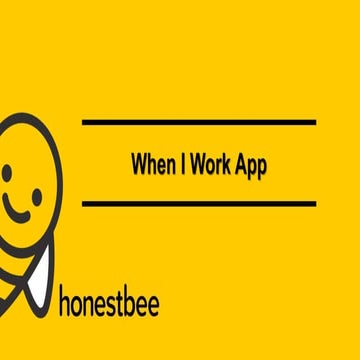 When I Work App | PPTX