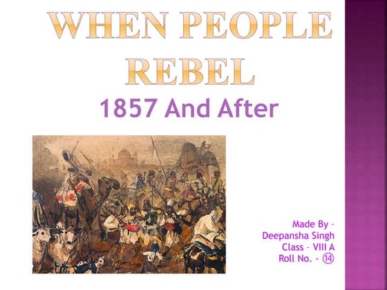 How, When And Where - Class 8 - History - (Social Studies) | PPT