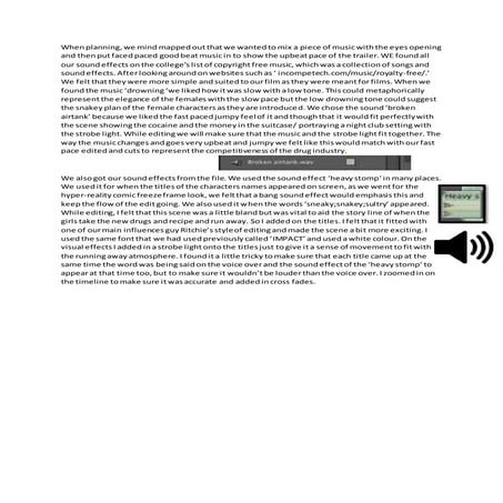 Snatch trailer analysis | PPTX