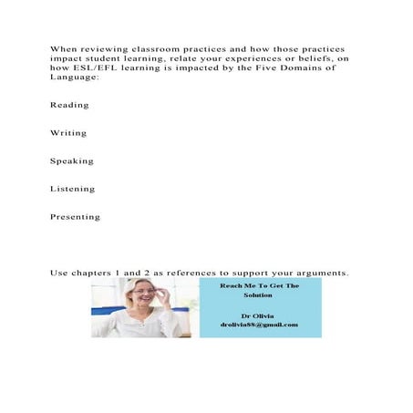 When reviewing classroom practices and how those practices impact st.docx