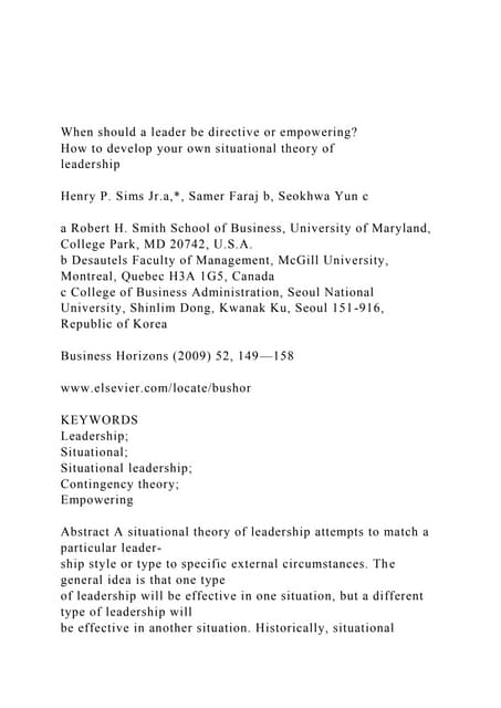 Army Leadership Styles | PPT