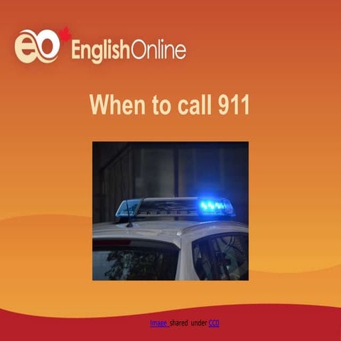 When to call 911 upd | PPTX