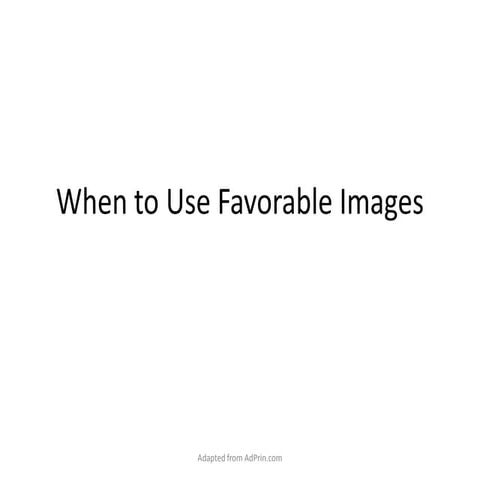 When should ads use two sided arguments | PPTX