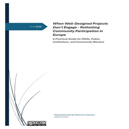 When Well-Designed Projects Don't Engage - Rethinking Community ...