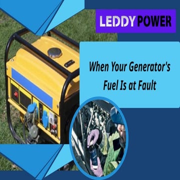 How To Diagnose Generator AVR Problems A Comprehensive Guide | PPTX