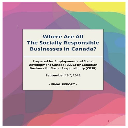 Where are-all-the-socially-responsible-businesses-in-canada | PDF