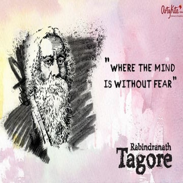 Where The Mind Is Without Fear by Tagore.pptx