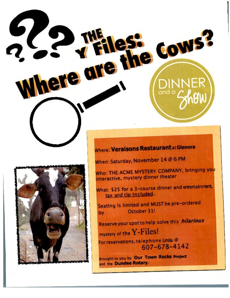 Where are the cows flyer