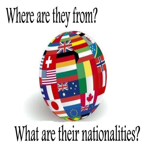 Where are they from? What are their nationalities? | PPTX