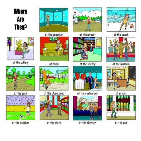 Where are they vocabulary | DOC