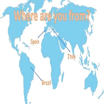 Where are you from | PPTX
