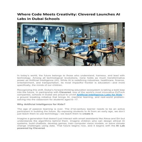 Where Code Meets Creativity - Clevered Launches AI Labs in Dubai Schools.pdf