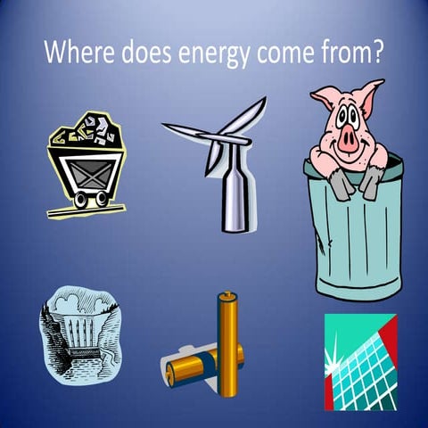 Where does energy come from? | PPTX