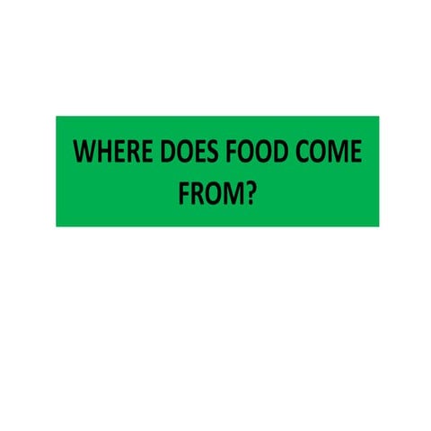 Where does food_come_from | PPTX
