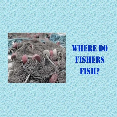 Where do fishers fish? | PPS