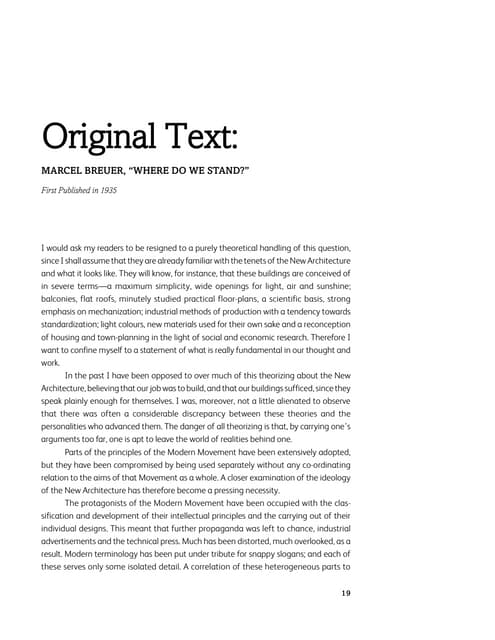 Transitional space presentation | PPT