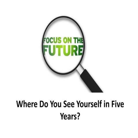 Where do you see yourself in five years - interview questions - Manu ...