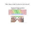 Where fingers should be placed on the keyboard.docx