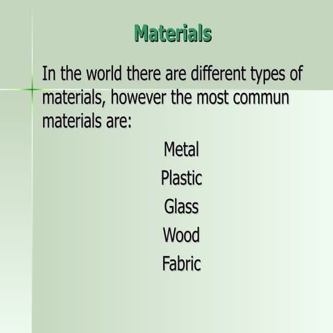 materials-information | PPTX