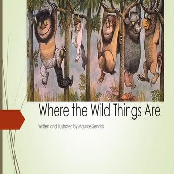 Where the Wild Things Are | PPTX