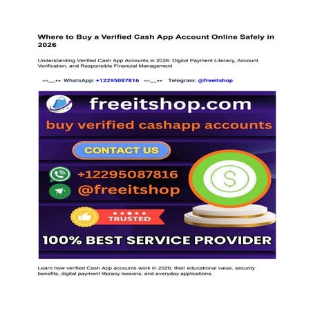 Where to Buy Old Verified Cash App Accounts in 2026.pdf
