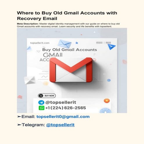 Where to Buy Old Gmail Accounts with Recovery Email.docx