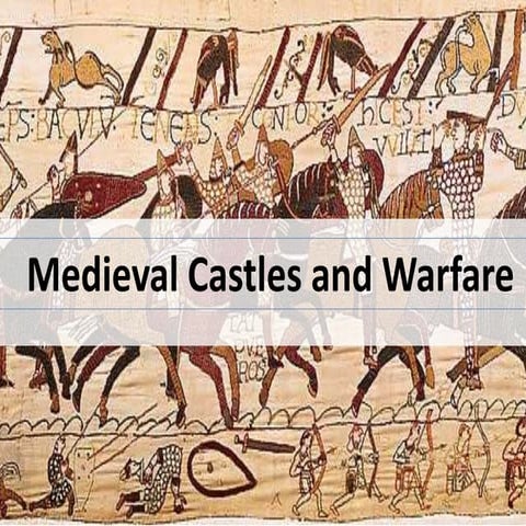 Medieval castles and warfare | PPTX