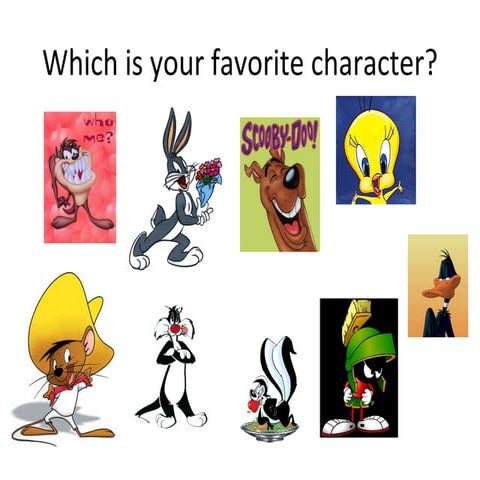 Which Is Your Favorite Character | PPT