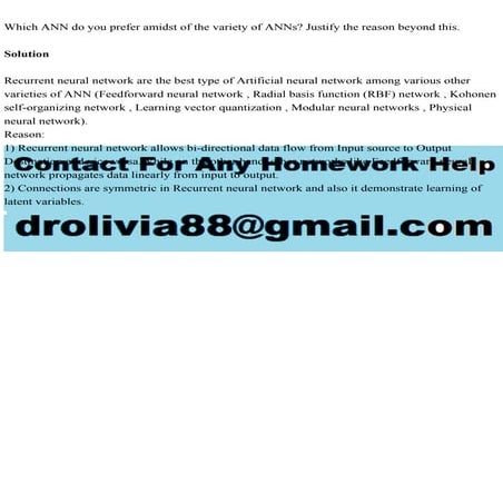 Which ANN do you prefer amidst of the variety of ANNs Justify the r.pdf