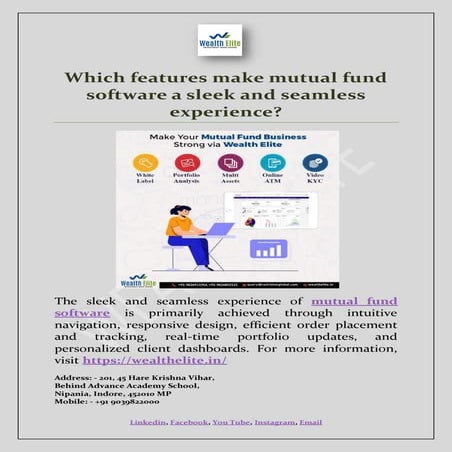Which features make mutual fund software a sleek and seamless ...