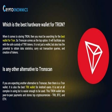 Top TRON wallets to look for in 2022.pdf