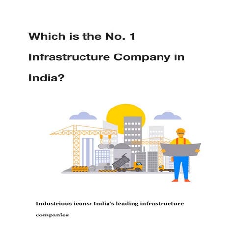 Infrastructure vs. Construction: Understanding the Key Differences | PDF
