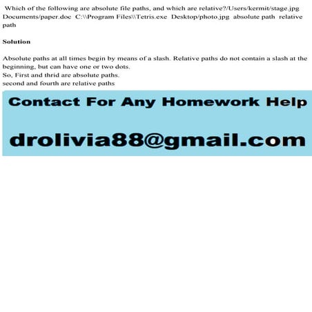 Which of the following are absolute file paths, and which are relativ.pdf