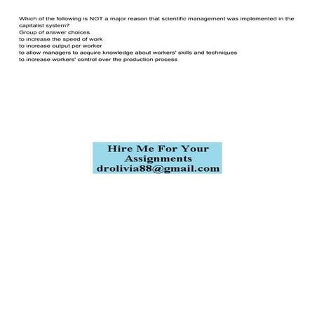 Which of the following is NOT a major reason that scientific.pdf