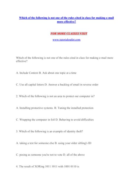 Computer MCQS.docx | Computing | Technology & Computing